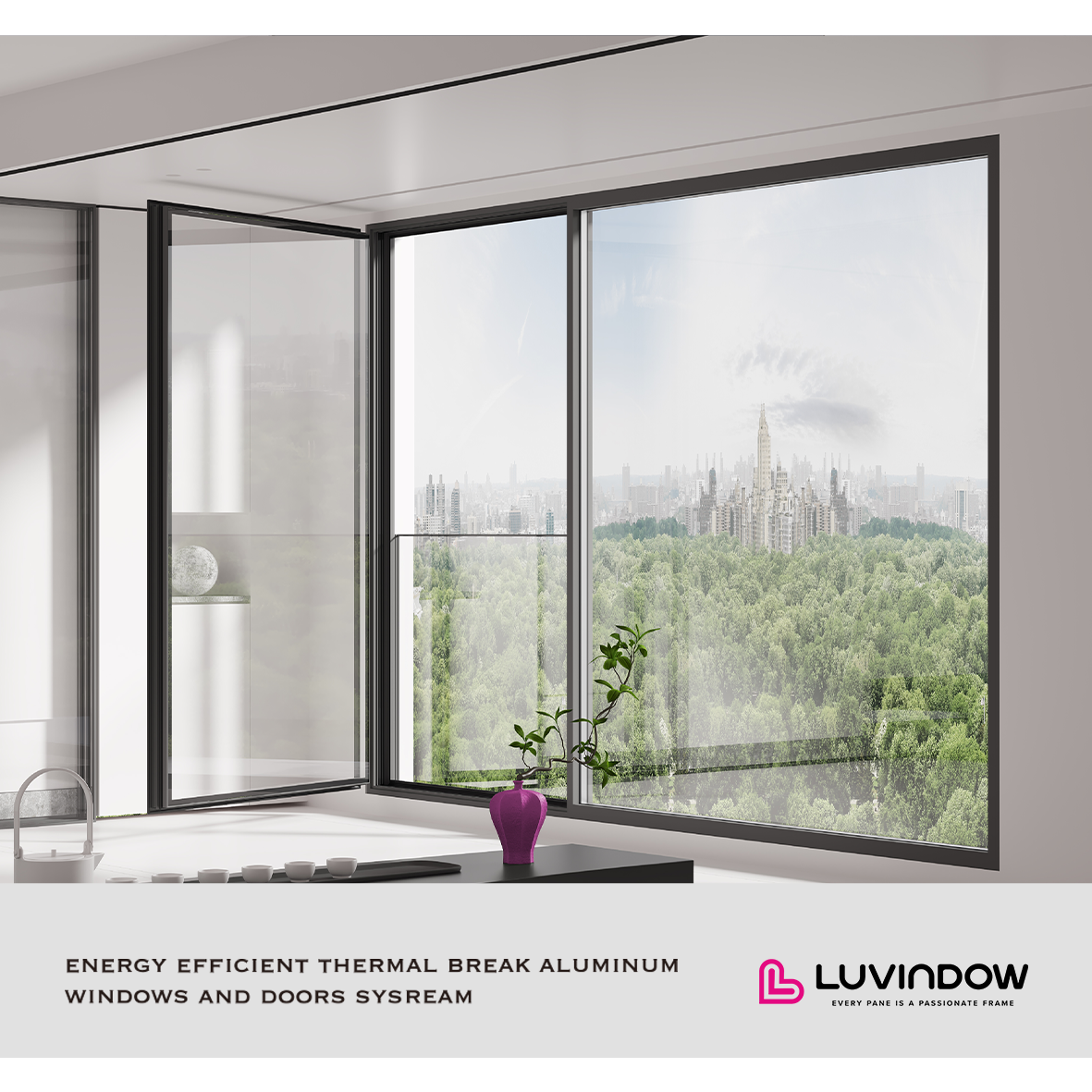 BREAK THE FRAME, EMBRACE THE VIEW — F37 Tilt-Turn Series from Luvindow – Shandong Doorwin ...