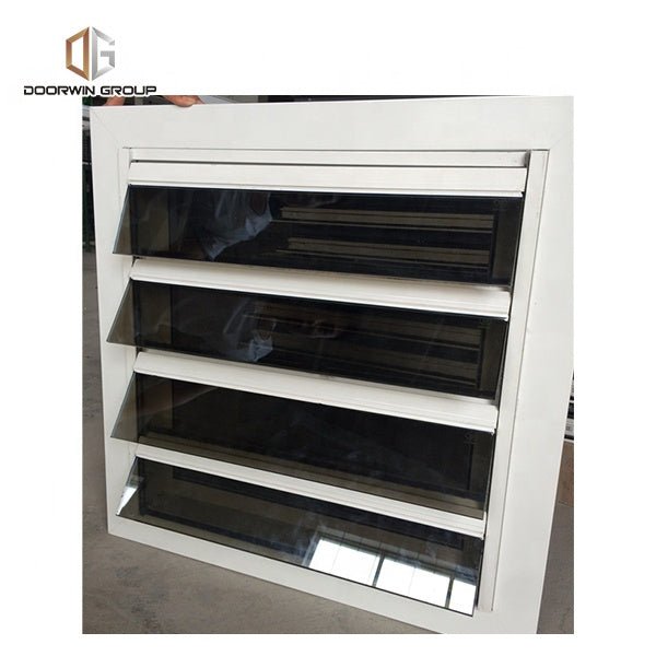 Aluminium frame adjustable louver window blind / aluminum window louve ...