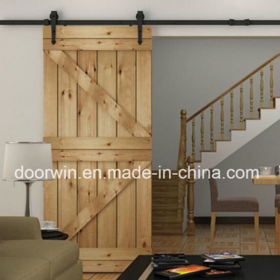 American Barn Door Oak Solid Wood Sliding Doors Oak Wooden Room Doors ...