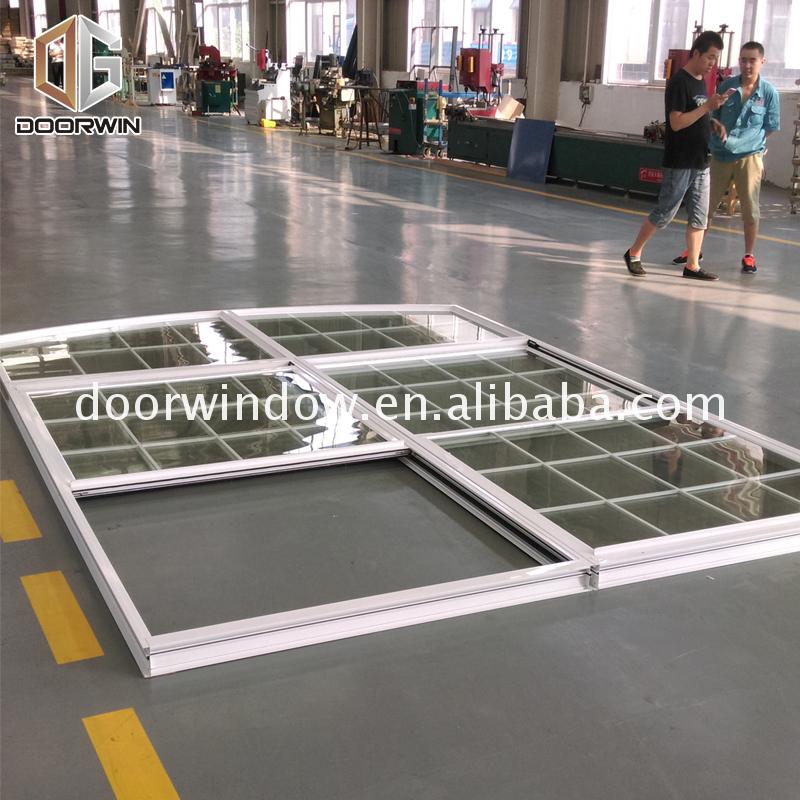 China Manufactory types of double hung windows two side by twin ...