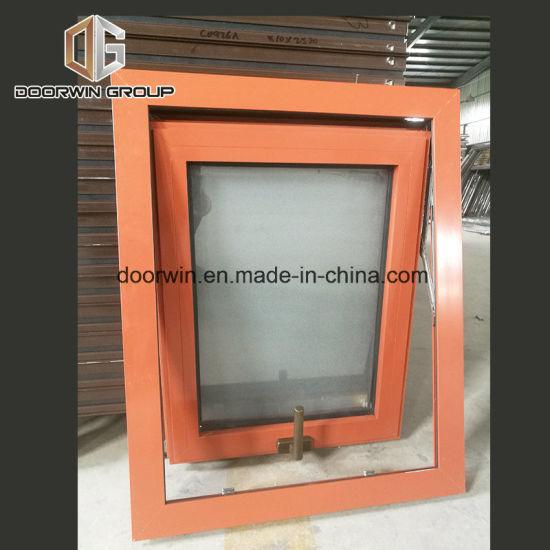 DOORWIN 2021Wit Frosted Glass Top Hung Window - China Hollow Safety Gl ...