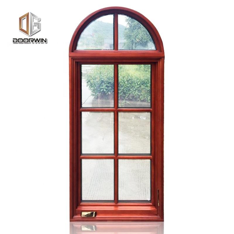 DOORWIN 2021wooden aluminum arched shaped round window for sale by Doo ...