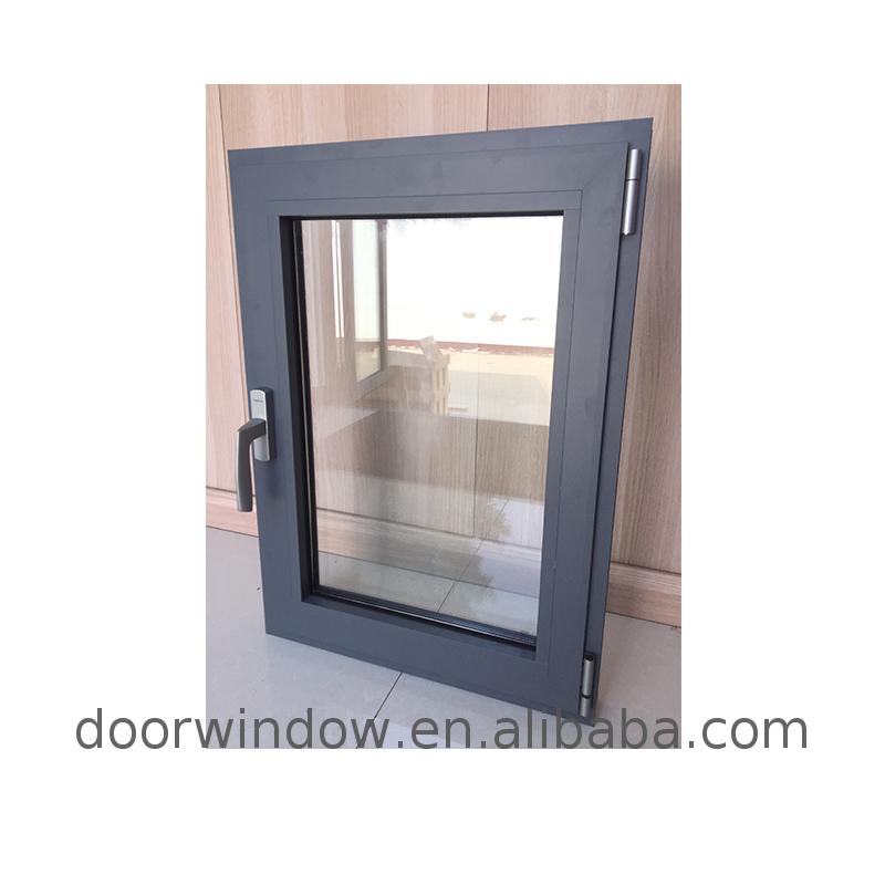 French aluminum window fabrication of windows and doors double glazing ...