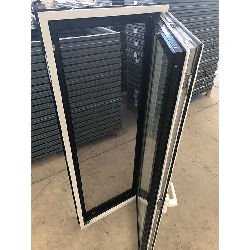 interior white exterior black Doors and windows aluminum commercial wi ...