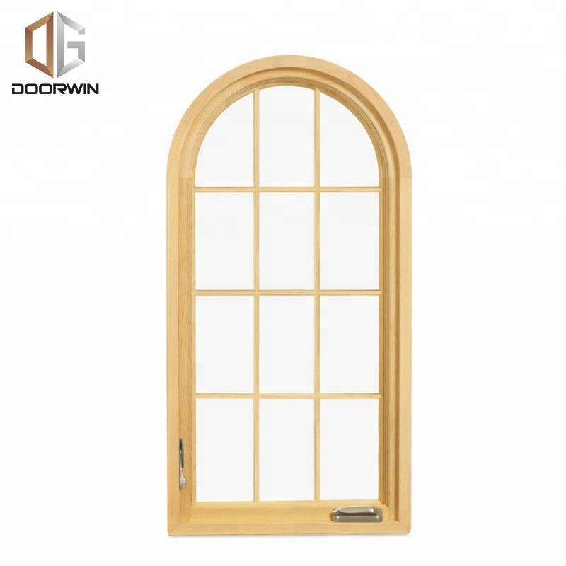 Texas CSA/AAMA/NAMI Certification Solid Wood Arched Design Window with ...