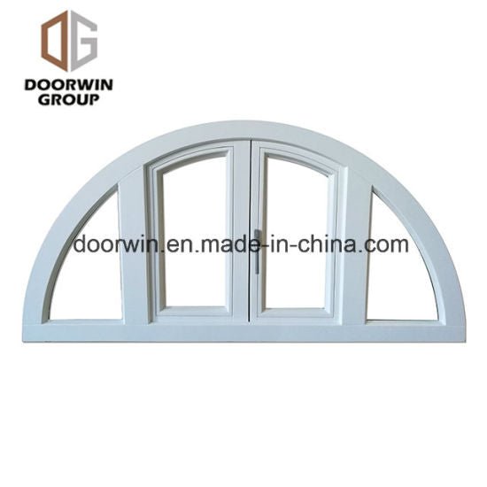 White Color Arched French Push out Window - China Window Grill Design ...
